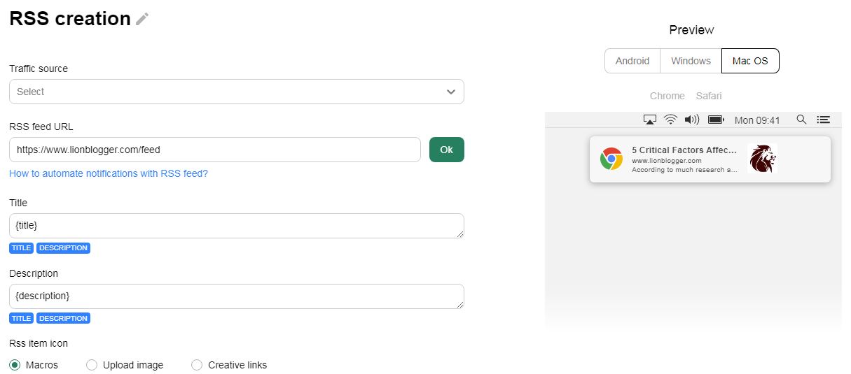 Notix - Push Notification Service To Increase Website Pageviews