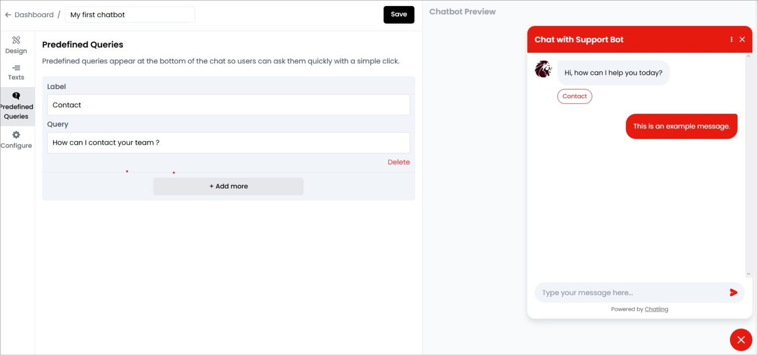 Chatling - Custom AI Chatbots Trained On Your Website Content