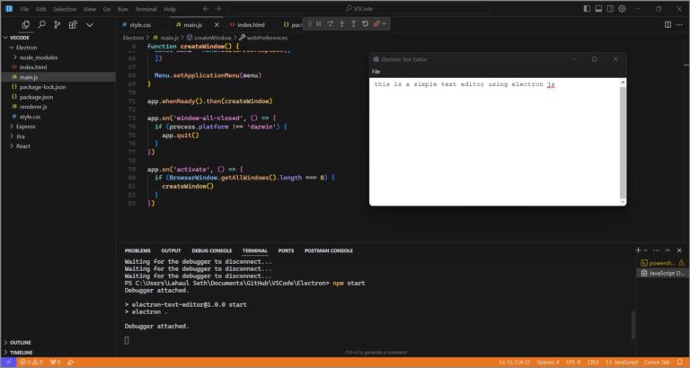 How To Build A Simple Text Editor In Electron JS - Lion Blogger Tech